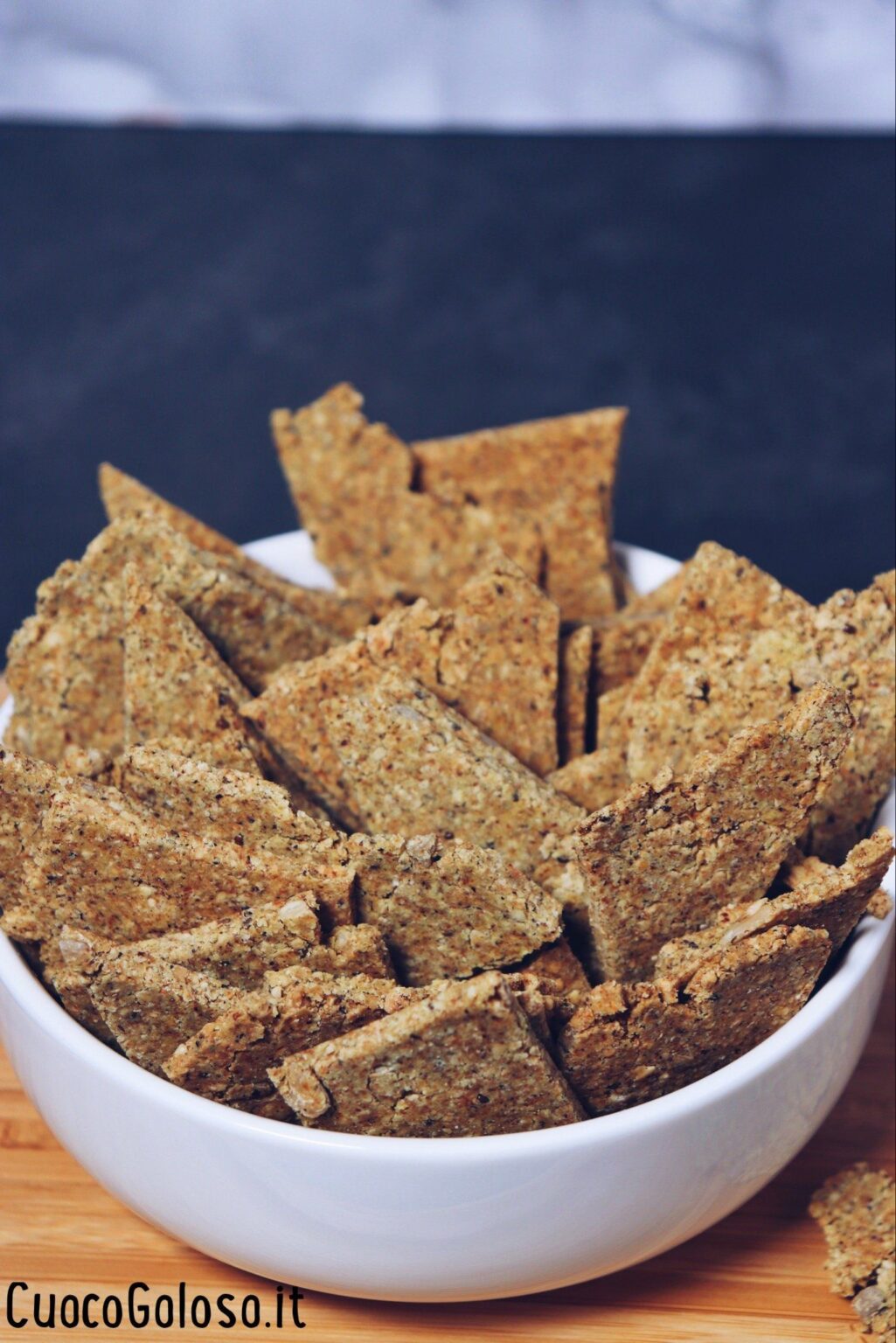 Crackers di Grano Saraceno e Mandorle senza Glutine